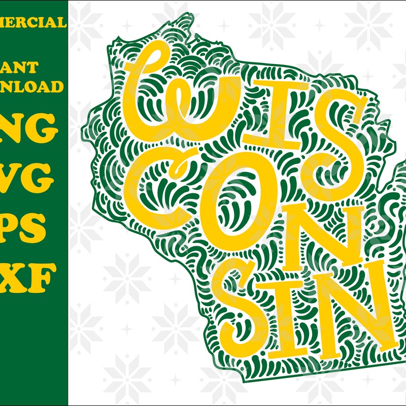 Wisconsin Svg - Etsy