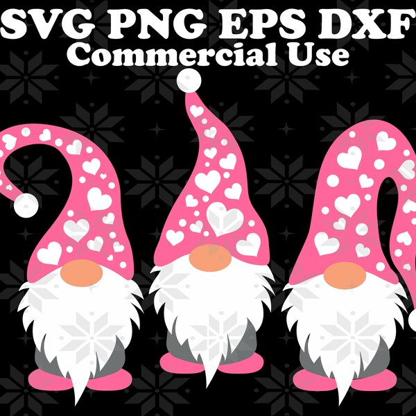 Valentine Gnome - Etsy