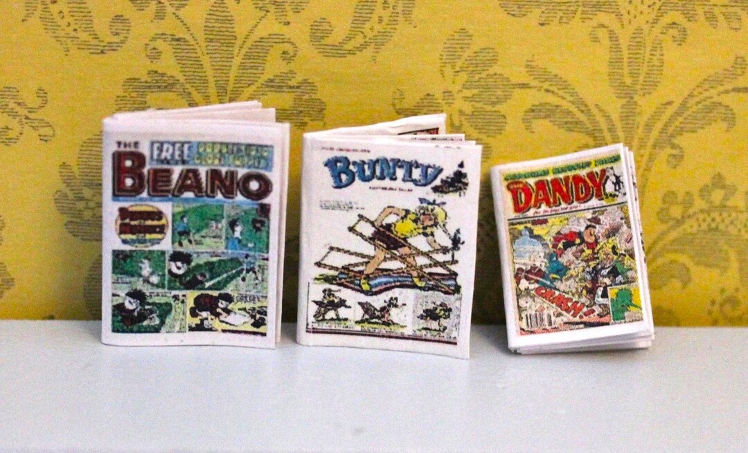 Miniature Comics/dolls House Comics/children's Magazines - Etsy UK