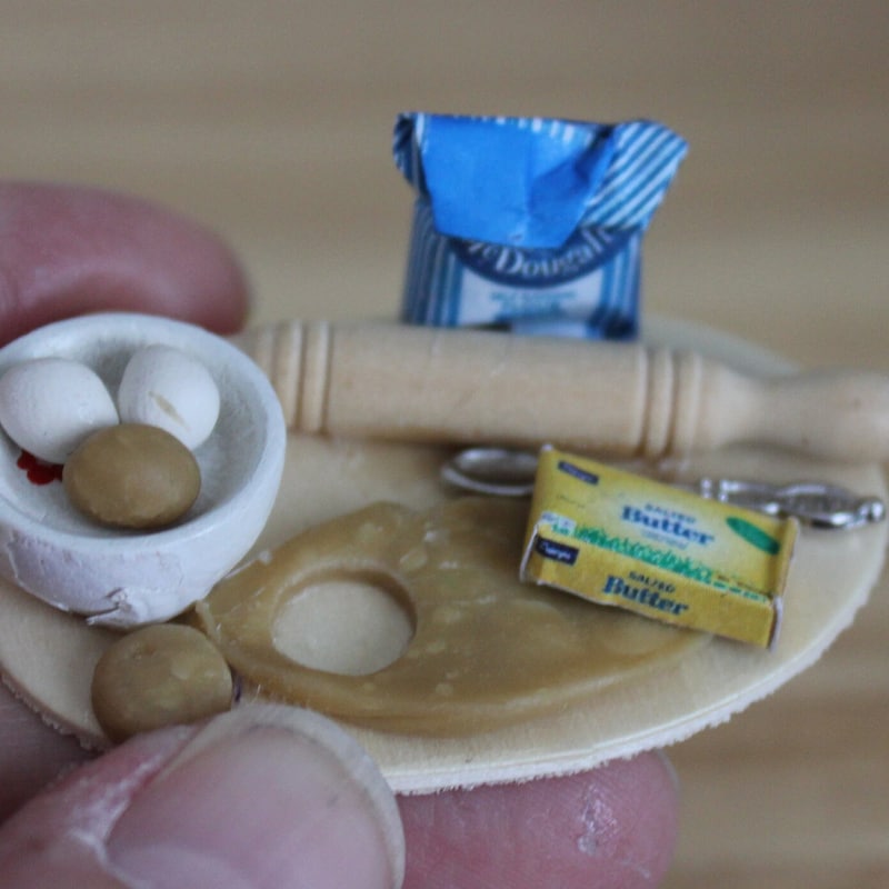 Miniature Baking Set - Etsy UK