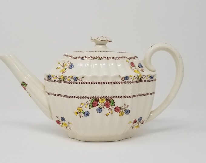 Spode Cowslip Teapot - Etsy