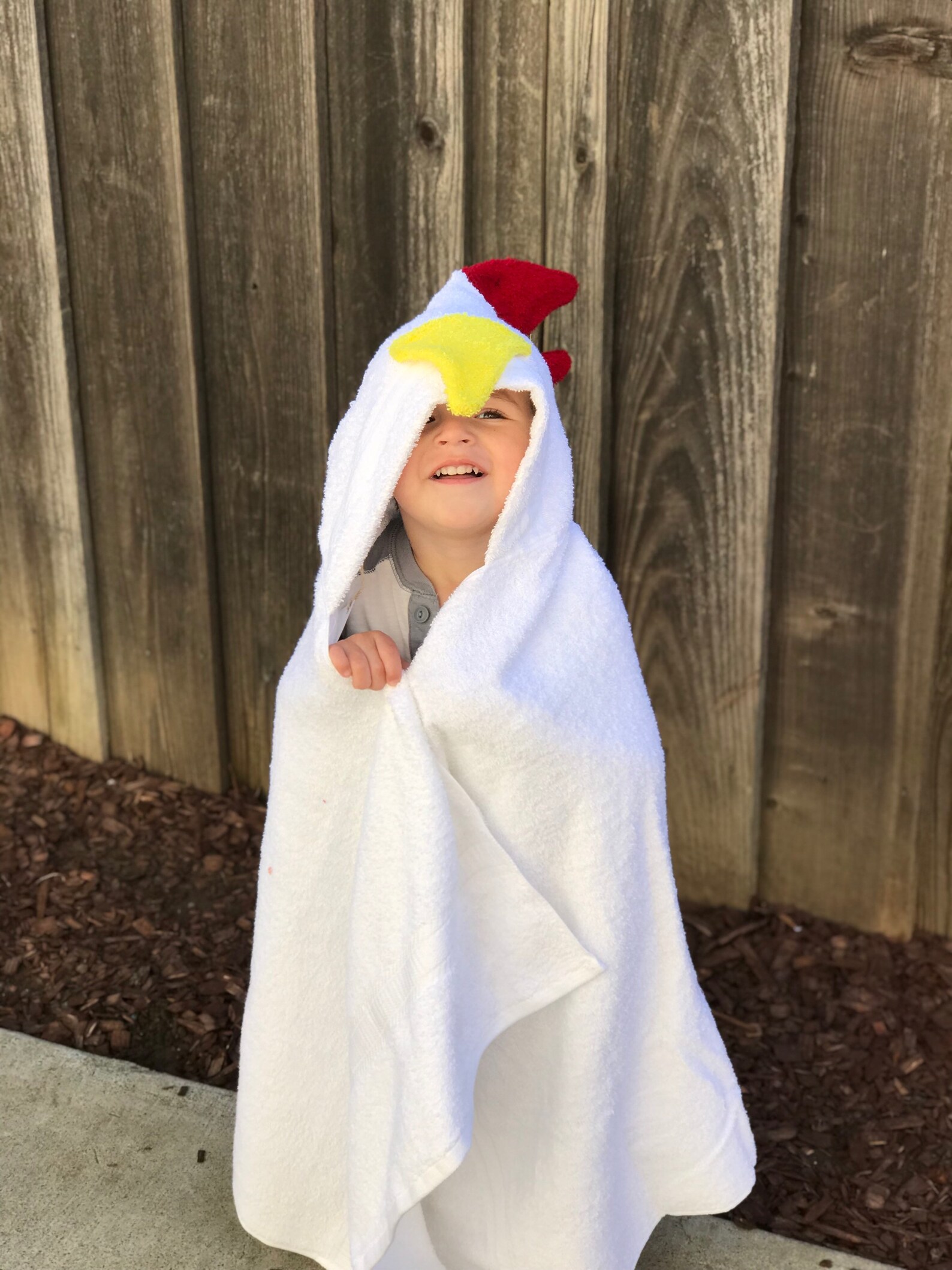 Chicken Hooded Towel - Etsy