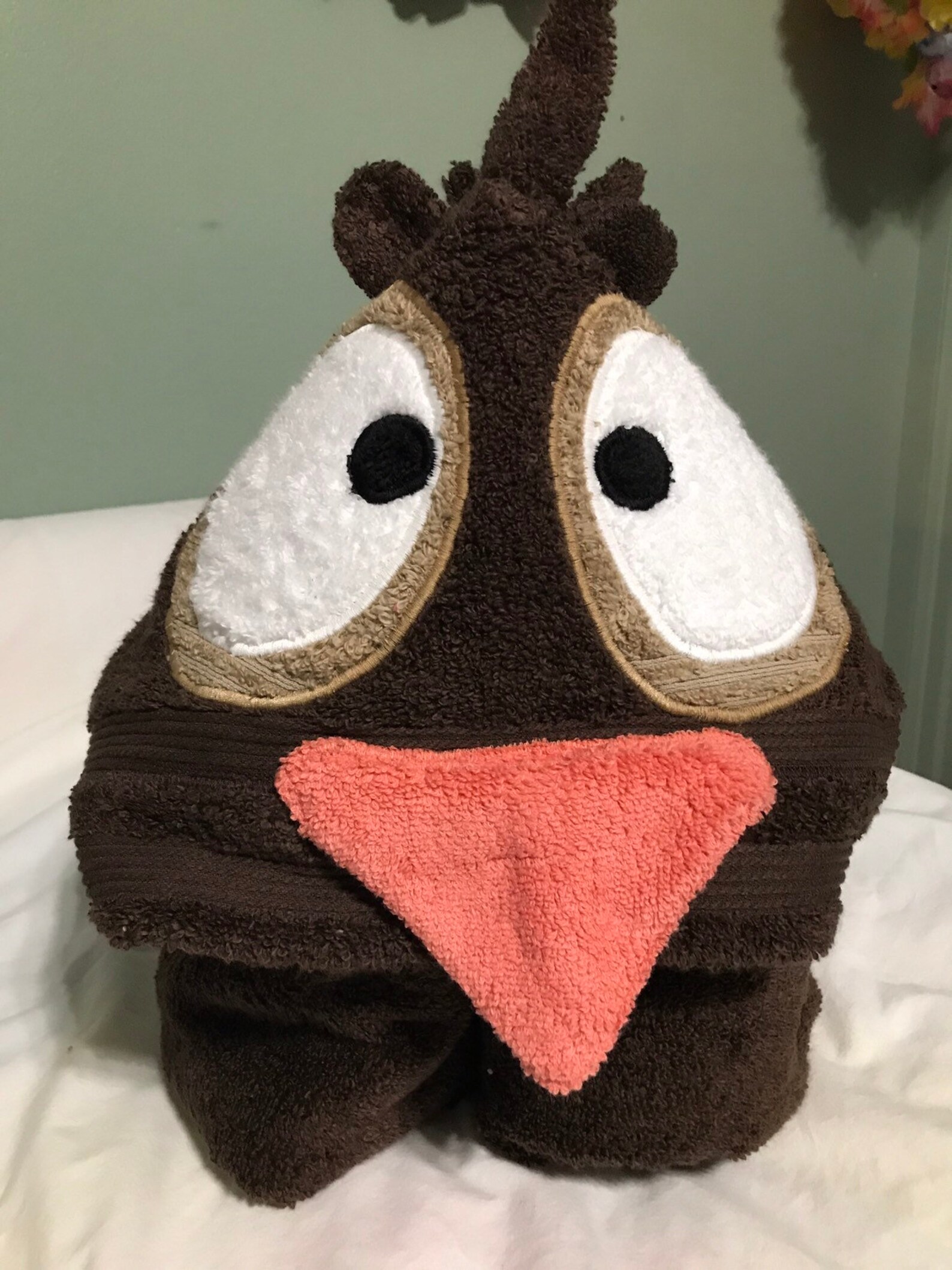 Owl Hooded Towel - Etsy