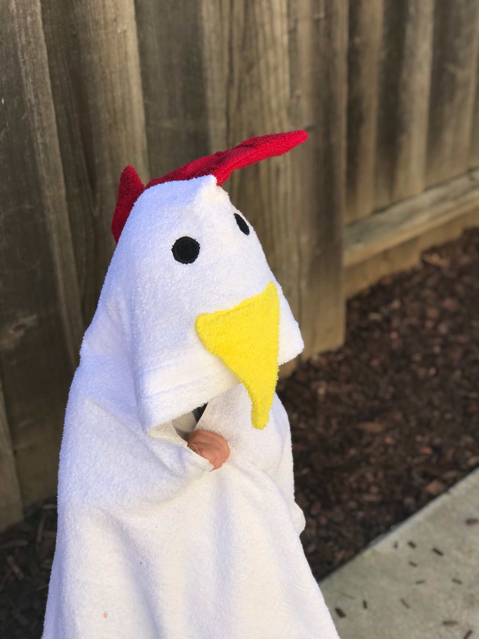 Chicken Hooded Towel - Etsy