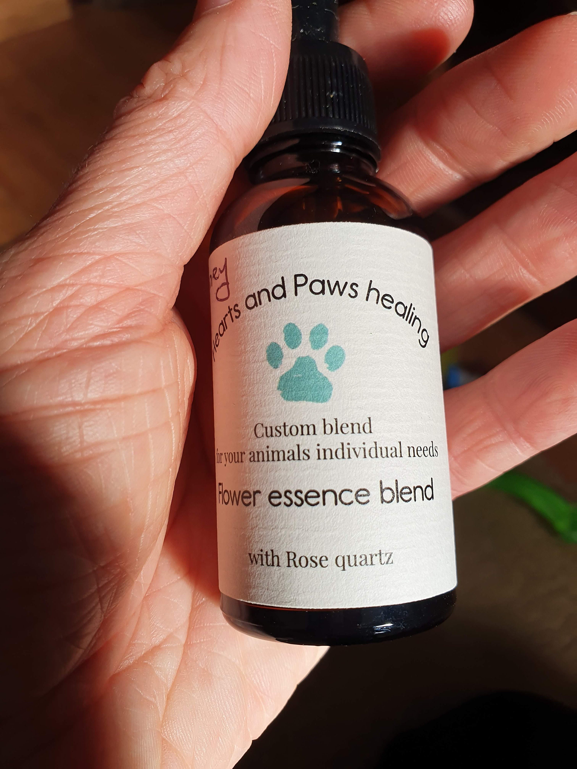 Custom Flower Essence Blend for Animals Separation Anxiety Fear ...