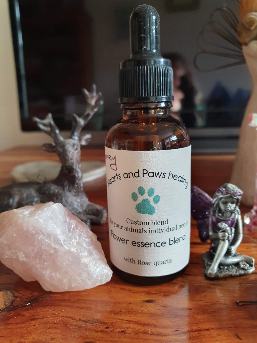Custom Flower Essence Blend for Animals Separation Anxiety Fear ...