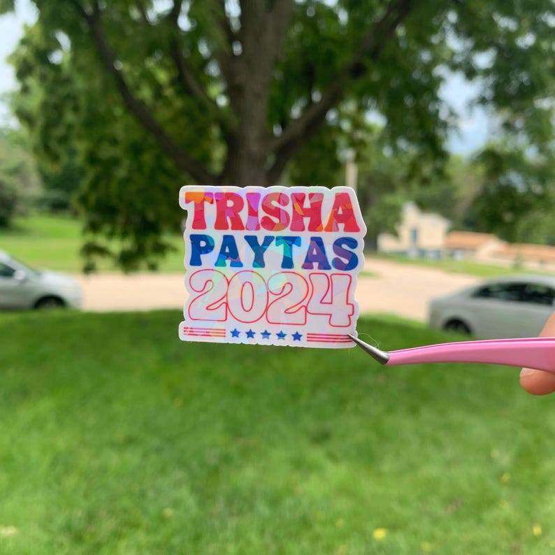 Trisha Paytas 2024 Vinyl Sticker Holographic Sticker Water Resistant ...