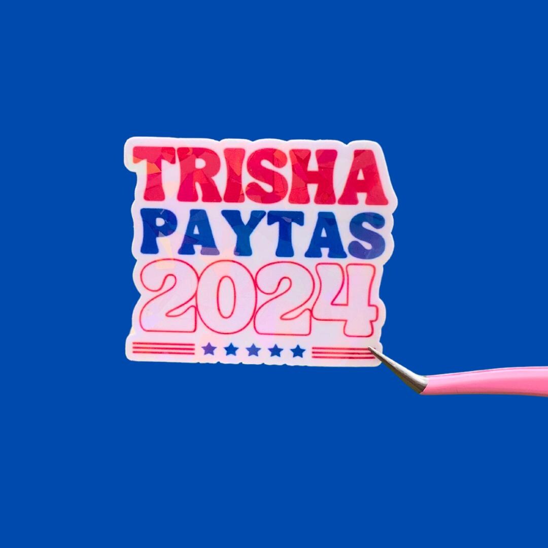Trisha Paytas 2024 Vinyl Sticker Holographic Sticker Water Resistant ...