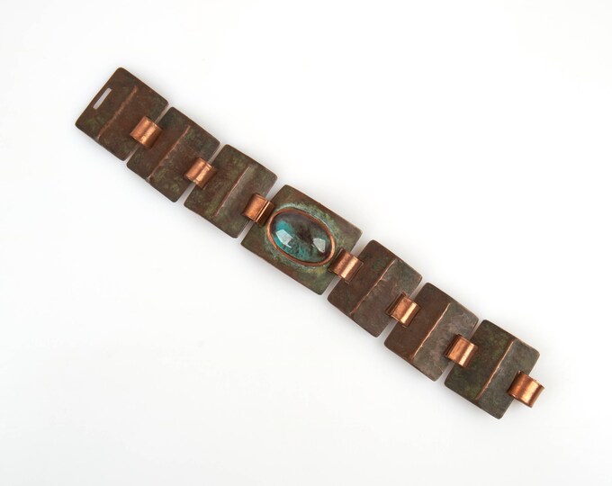 1960s – Schaefer Handarbeit Copper With Bamboo Tray and Copper Cups and ...