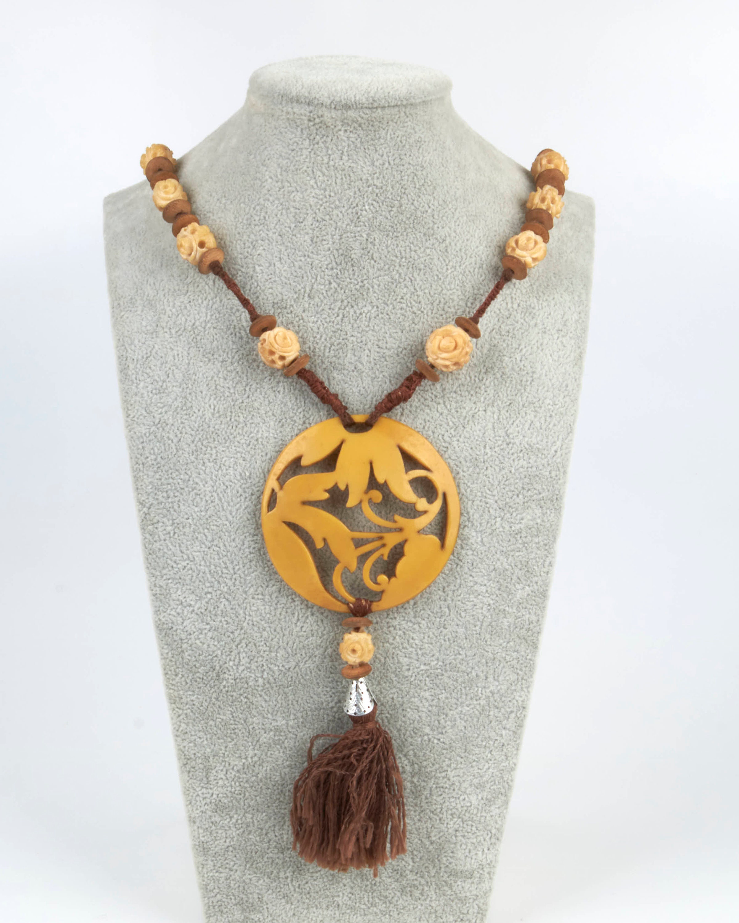 Vintage 1920s Art Deco Flapper Style Necklace With Tassel - Etsy