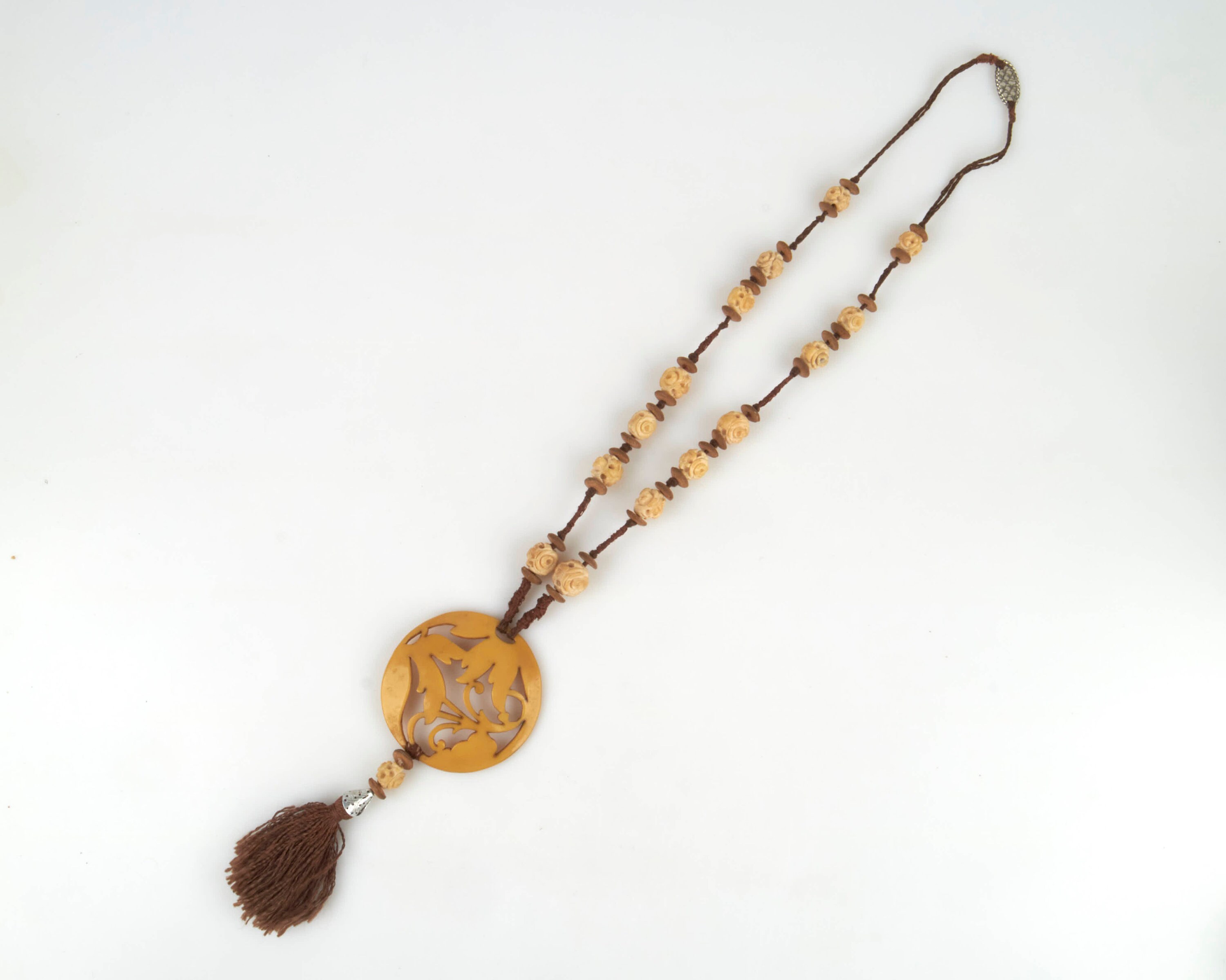 Vintage 1920s Art Deco Flapper Style Necklace With Tassel - Etsy