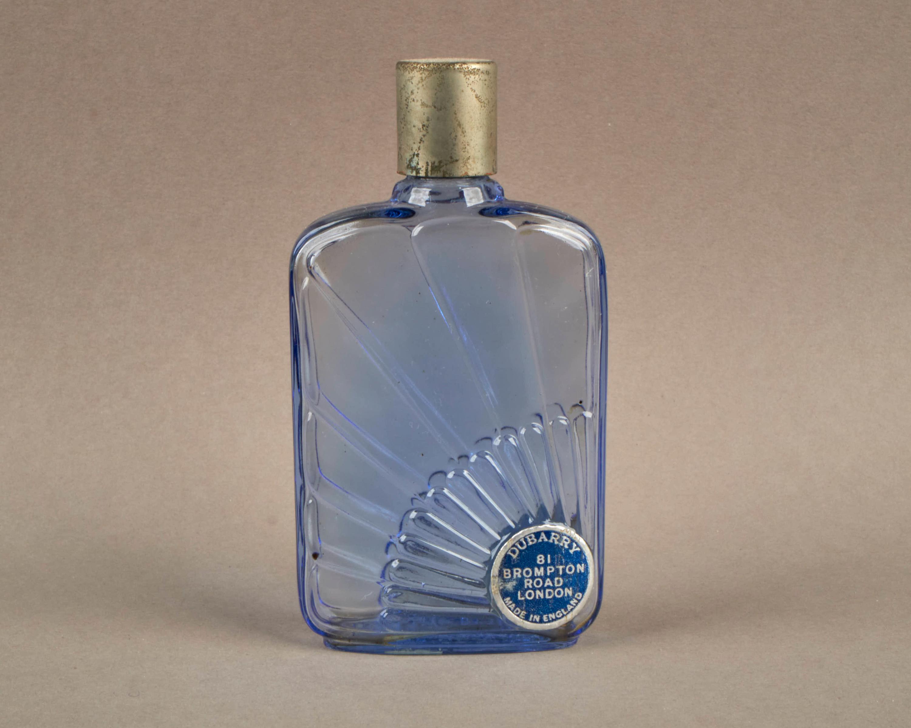 Antique 1930s Dubarry Old English Lavender Sunburst Glass Perfume Scent ...