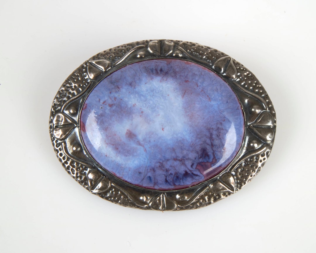 Antique Silver Arts and Crafts Ruskin Brooch. - Etsy