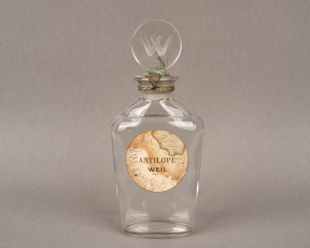 Vintage 1950-60s Weil Antilope Glass Perfume Scent Bottle. - Etsy