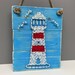 Lighthouse String Art Nautical Beach Seaside Pallet Wood Rope - Etsy