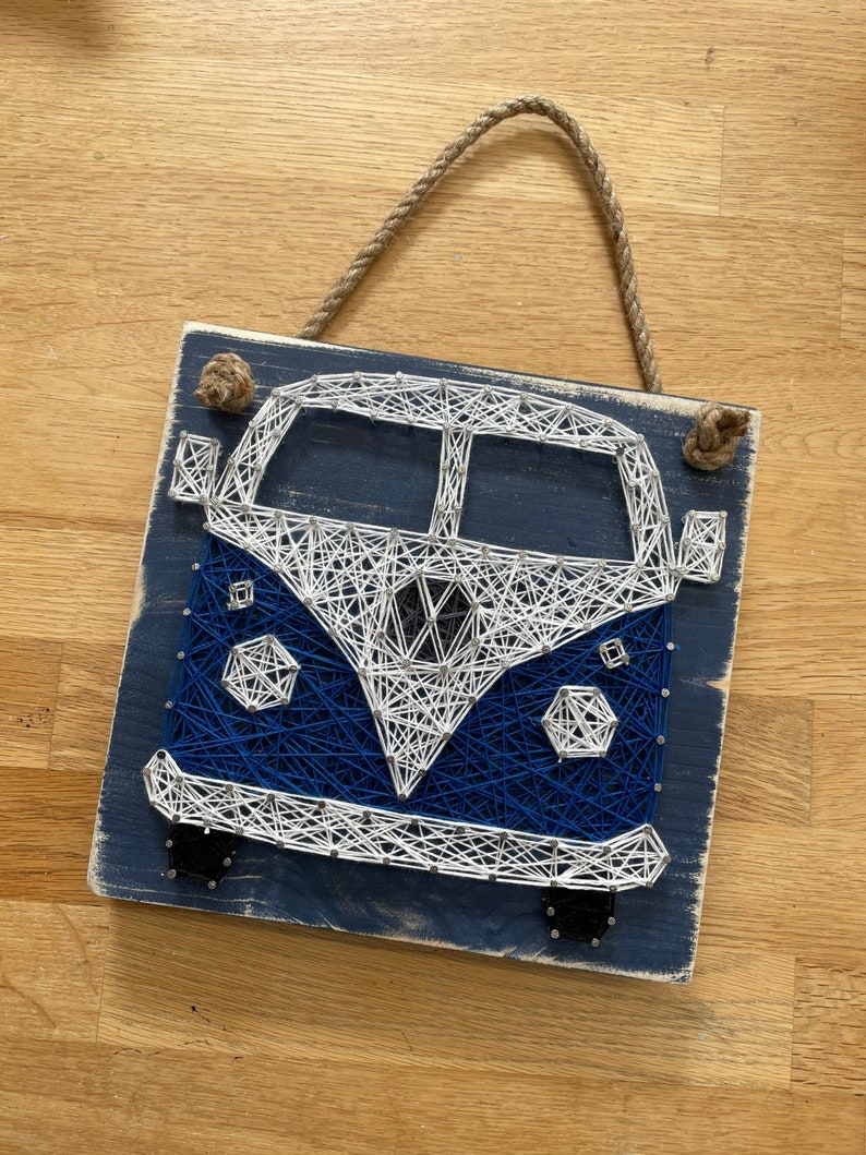 Camper String Art Camper Van String Art Personalised - Etsy