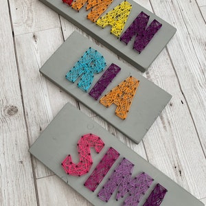 String Art, Name Board, Wall Decor, Personalised. - Etsy UK