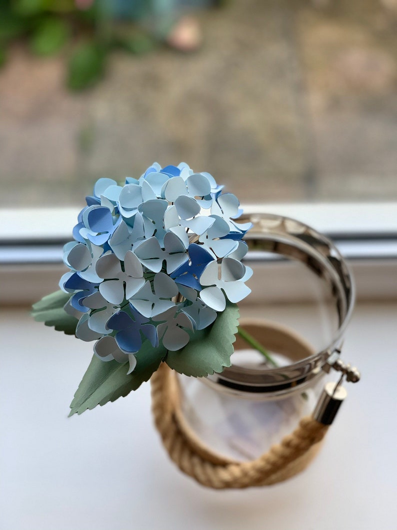 Paper Flower, Paper Hydrangea, Hydrangeas, Wedding Flowers, Anniversary ...
