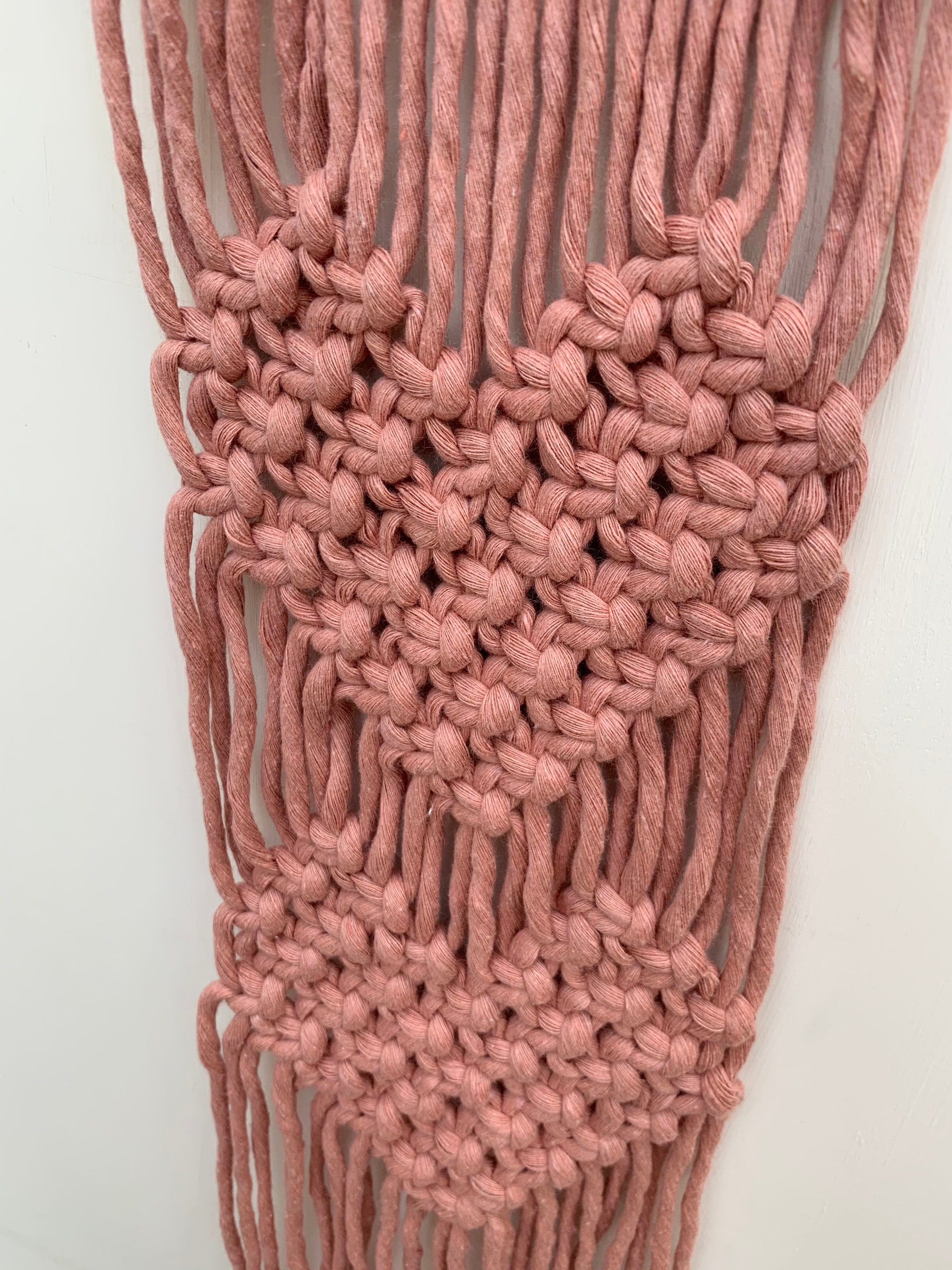 Macrame Heart Wall Hanging Double Heart Macrame Home Decor - Etsy