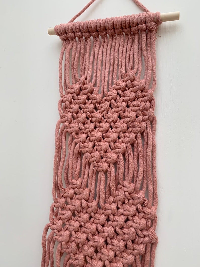 Macrame Heart Wall Hanging Double Heart Macrame Home Decor - Etsy