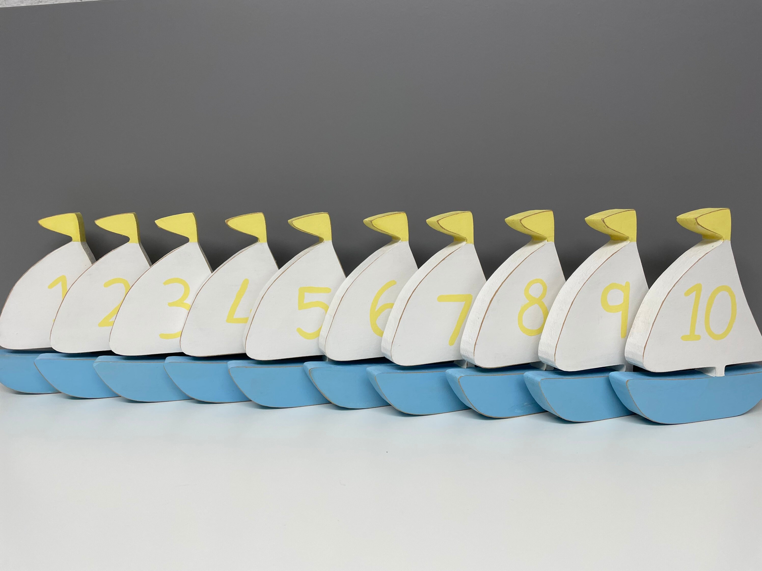 Wooden Sailing Boat Table Number Wedding Table Boat - Etsy UK