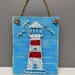 Lighthouse String Art Nautical Beach Seaside Pallet Wood Rope - Etsy