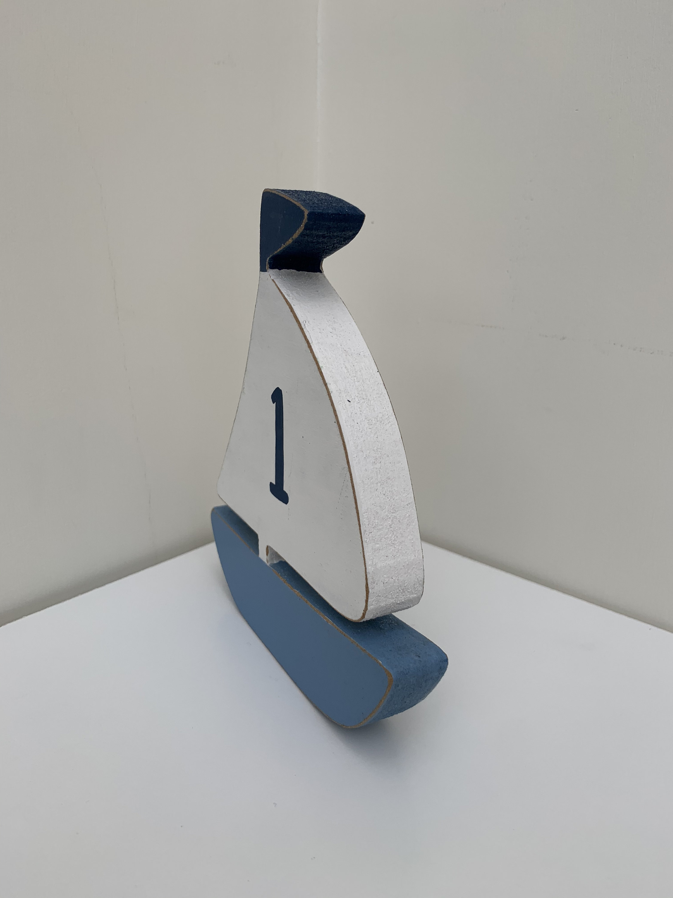 Wooden sailing boat table number wedding table boat | Etsy