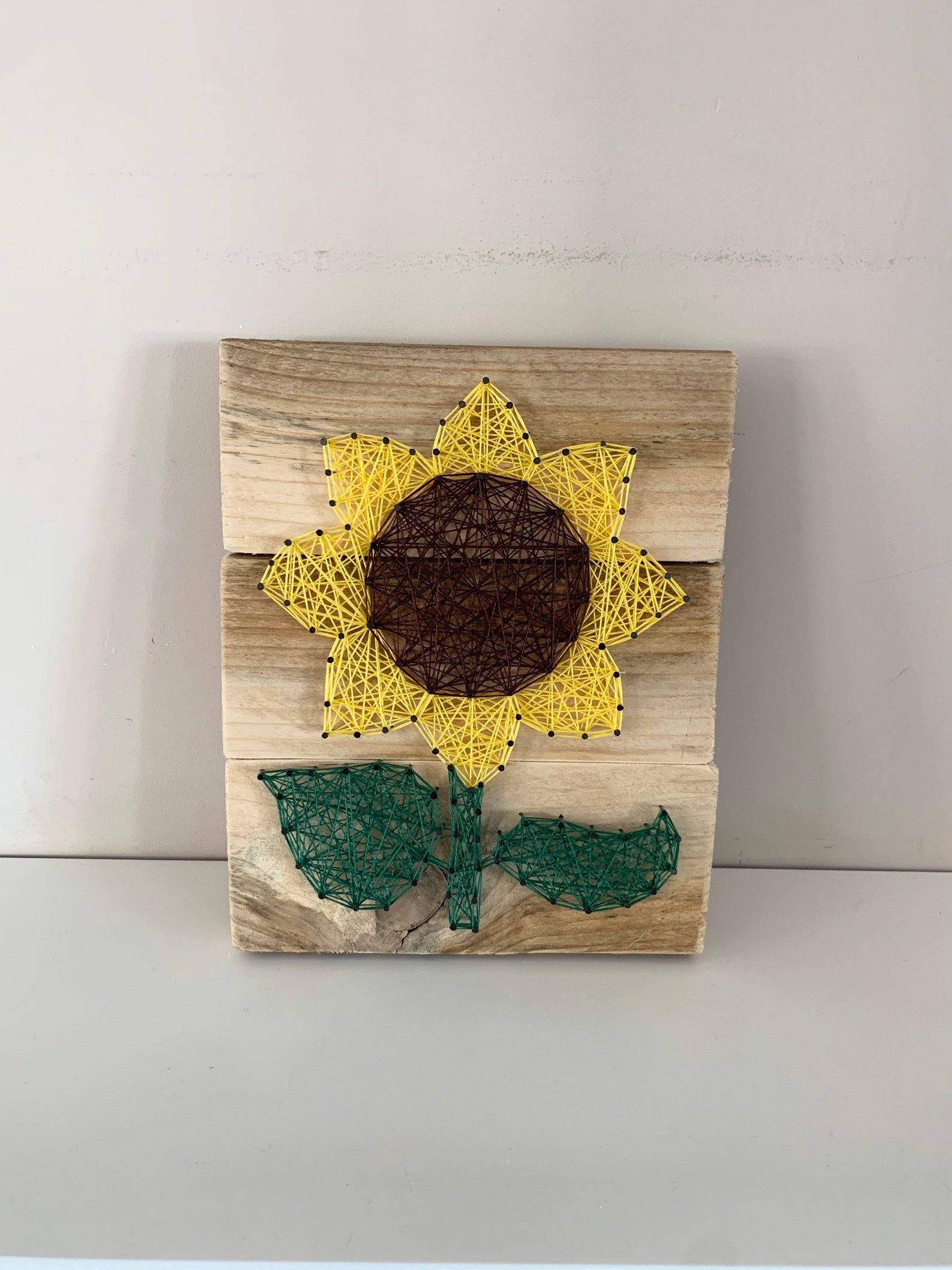 Sunflower String Art Home Decor Wall Art Flower Gift. | Etsy