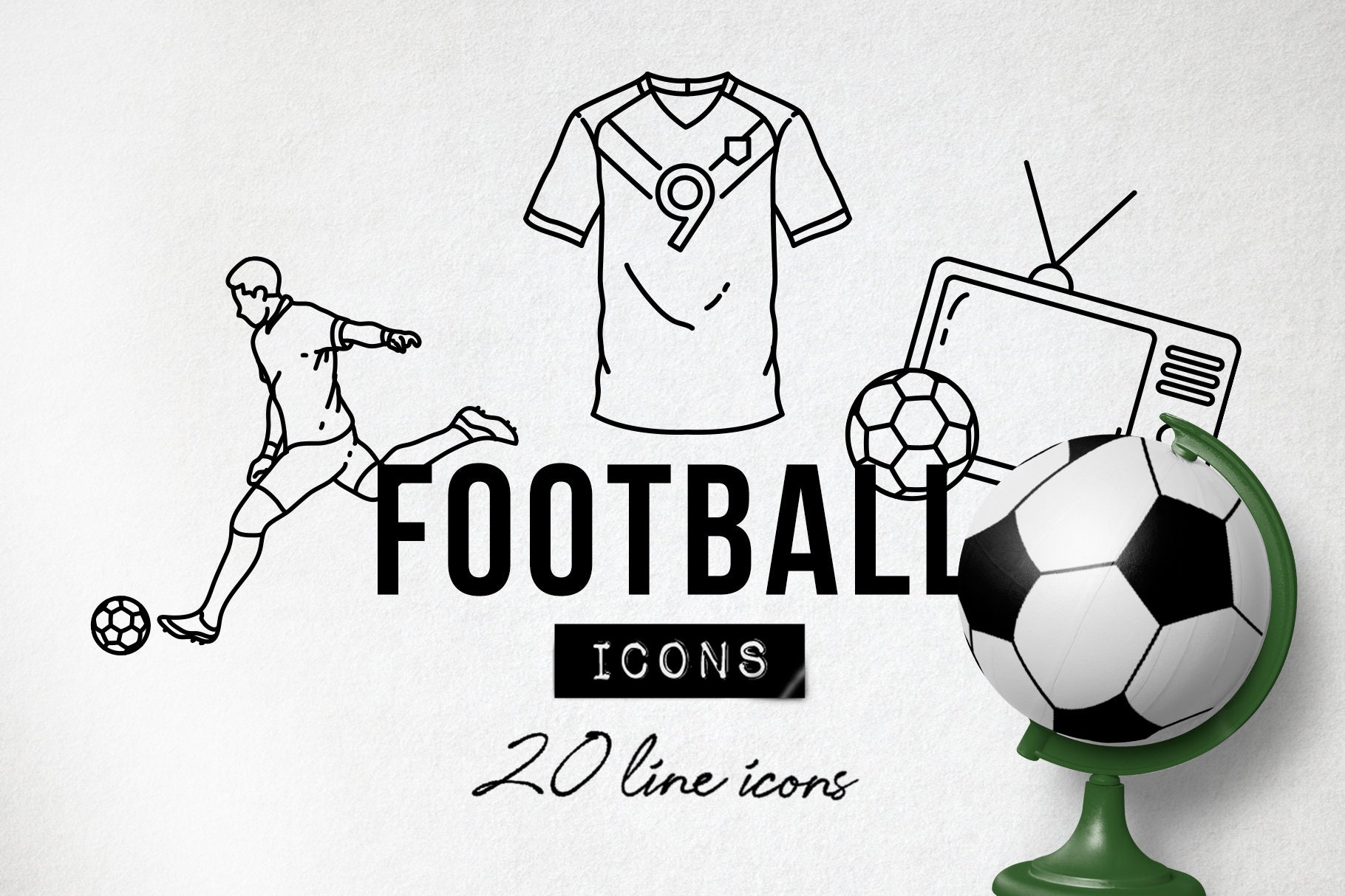 Soccer Icons Football Icons Soccer Symbols Soccer - Etsy
