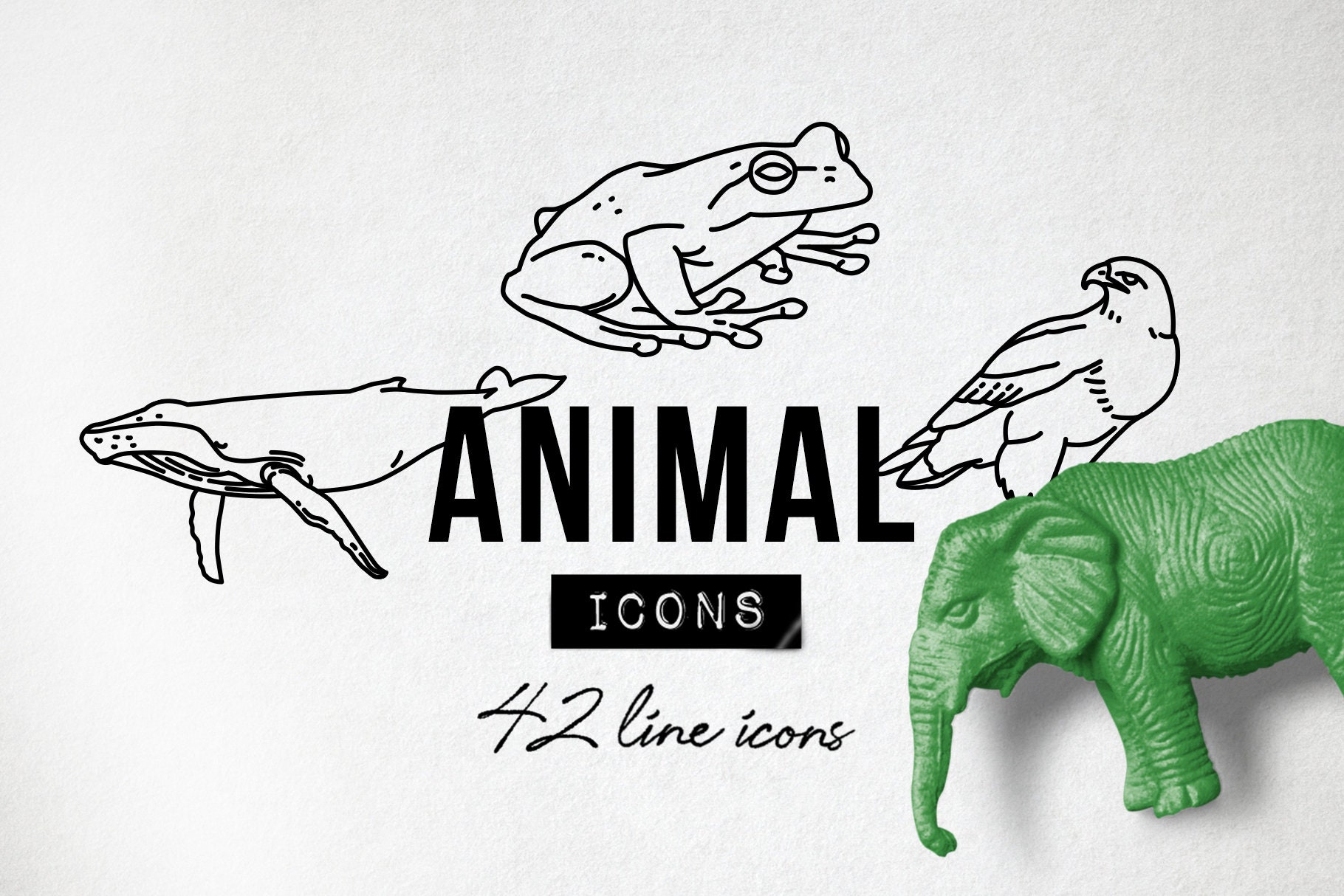 Animal Icons Animal Clipart Animal Graphics Animal Symbols - Etsy