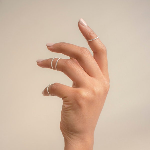 Mid Finger Ring - Etsy