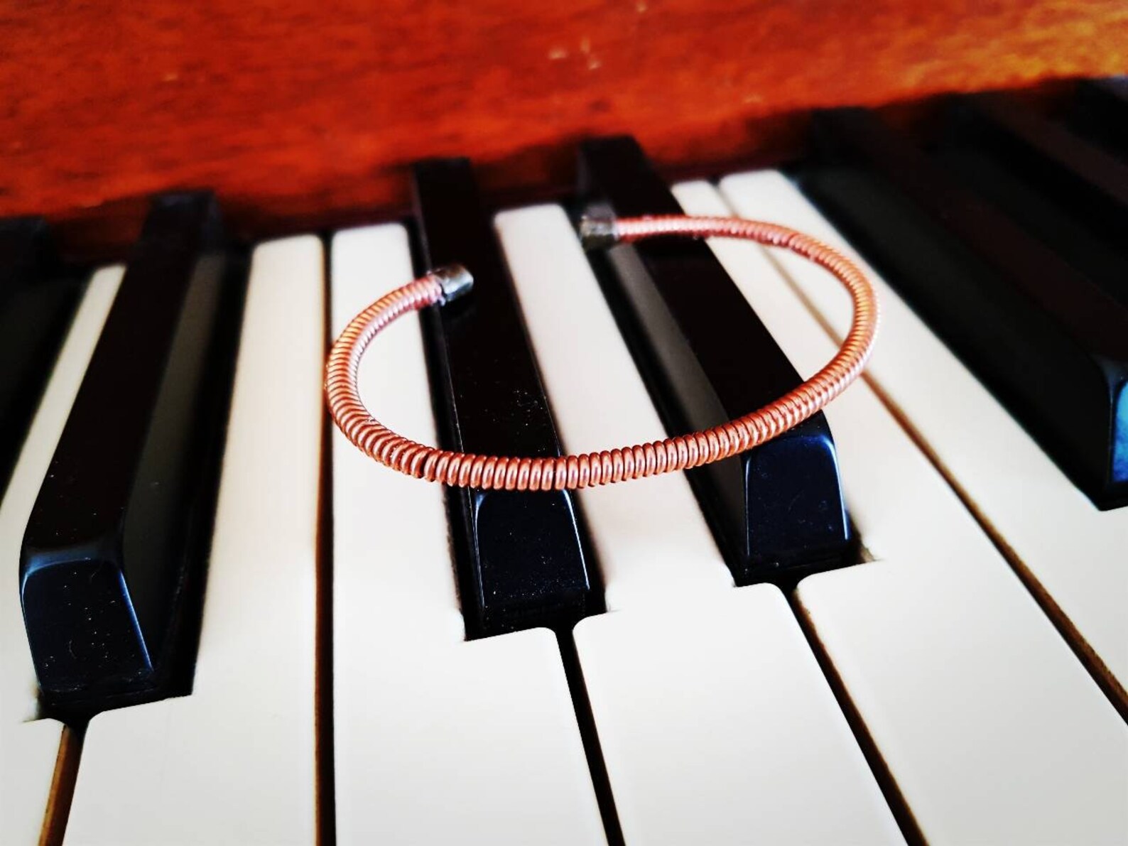 Piano String Cuff Bracelet Unisex Men's Bracelet Piano | Etsy Canada
