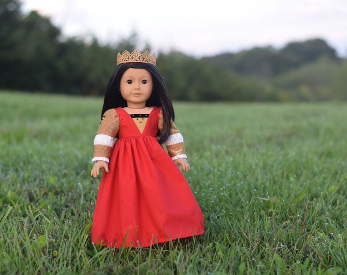 Doll Dress Italian Renaissance Gown Romeo & Juliet Dress for 18'' Dolls ...