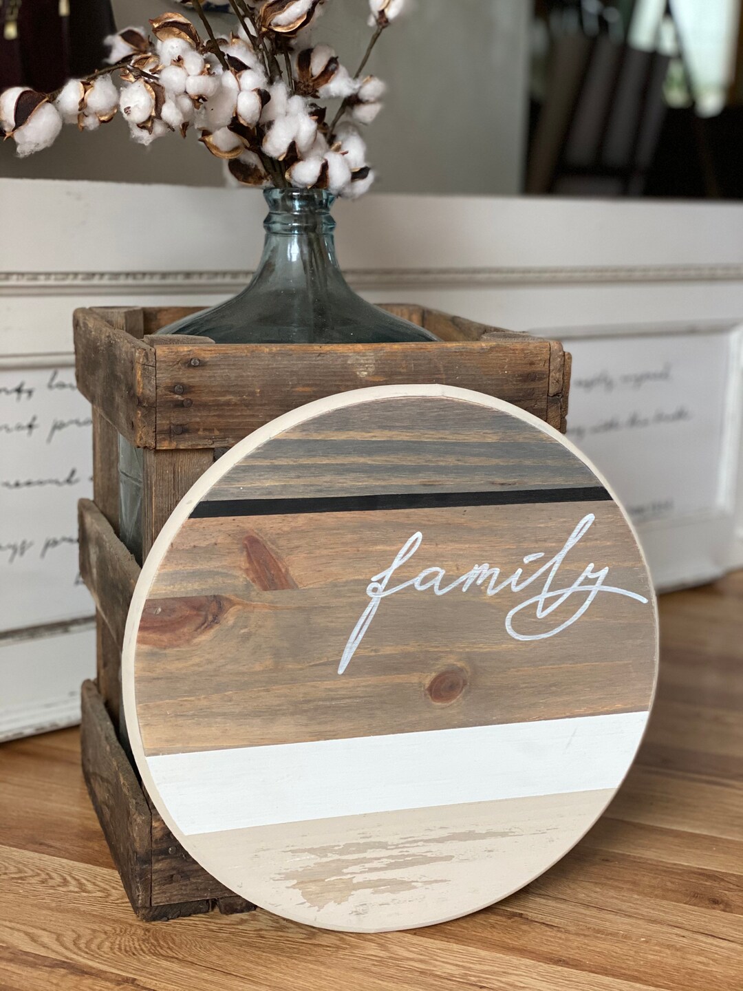 Wall Decor | Home Decor | Wood Rounds | Wood Signs | Choose Your Quote ...