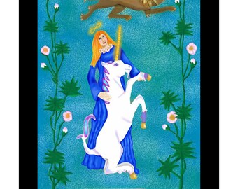 Leo Strength Tarot Card - Etsy