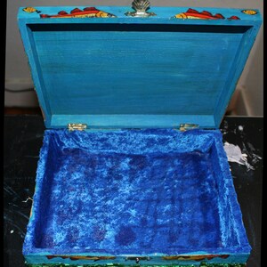 Aquatic Themed Keepsake Box - Etsy
