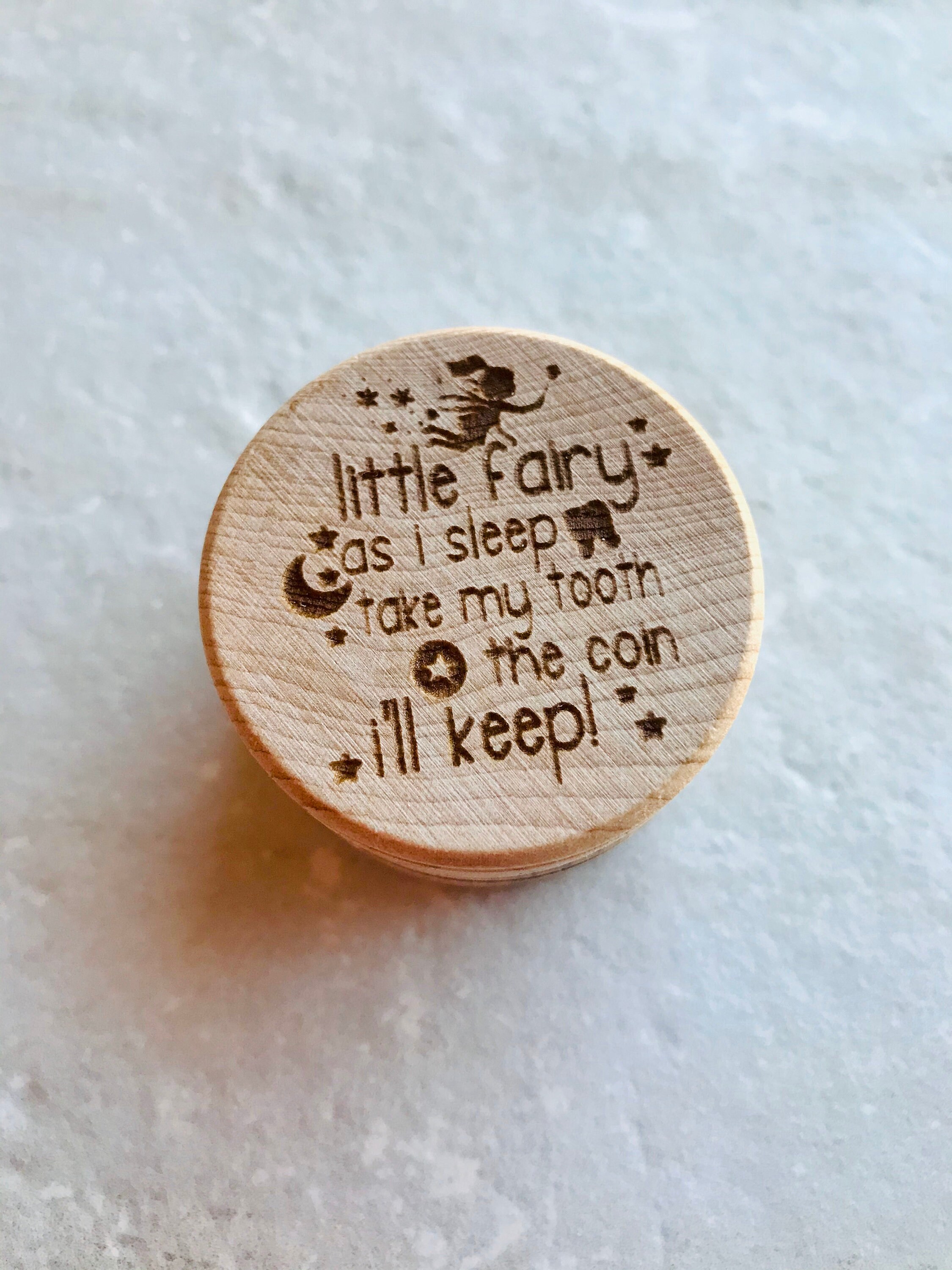 Tooth Fairy Box Tooth Box First Tooth Storage Wood Box for - Etsy