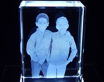 Laser Engraved Photo Glass | Etsy