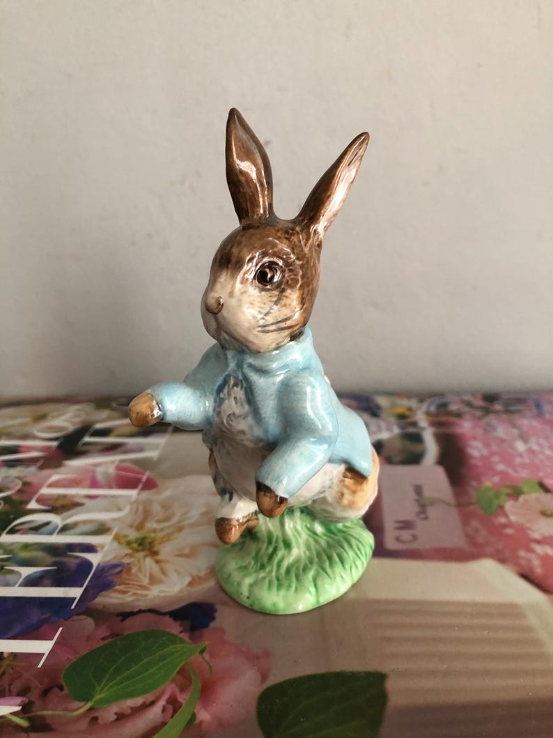 Beatrix Potter Peter Rabbit Figurine Beswick England 1948 Vintage ...