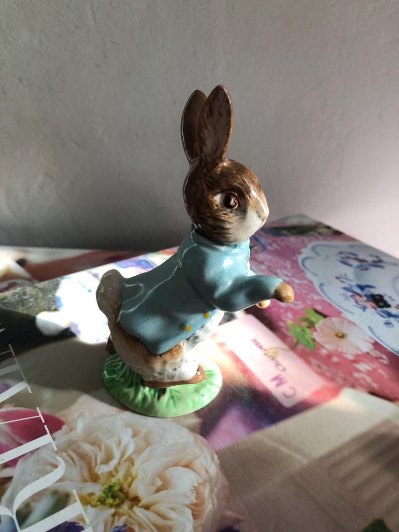 Beatrix Potter Peter Rabbit Figurine Beswick England 1948 Vintage ...