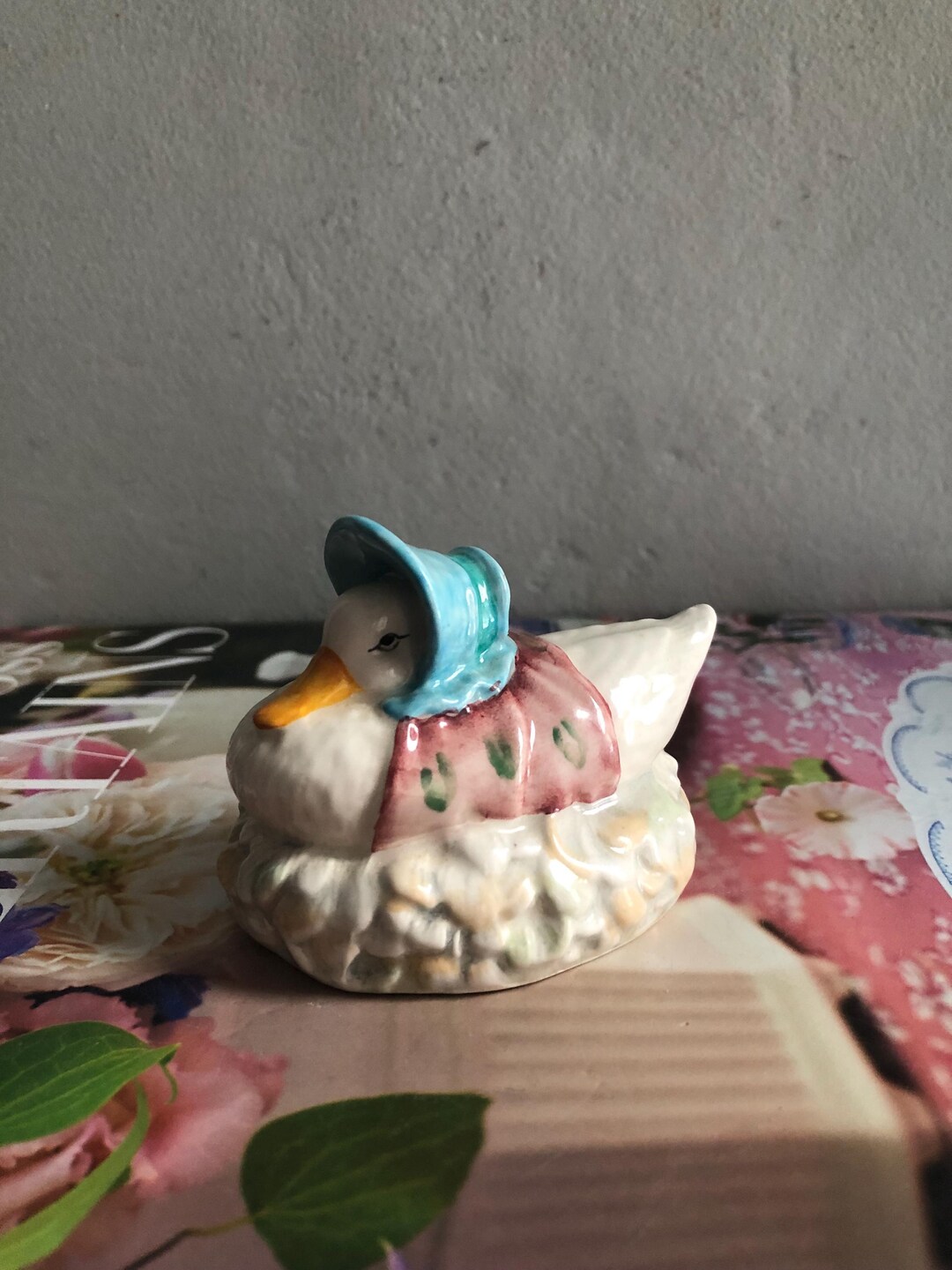 Beatrix Potter Jemima Puddleduck Figurine, Frederick Warne & Co England ...