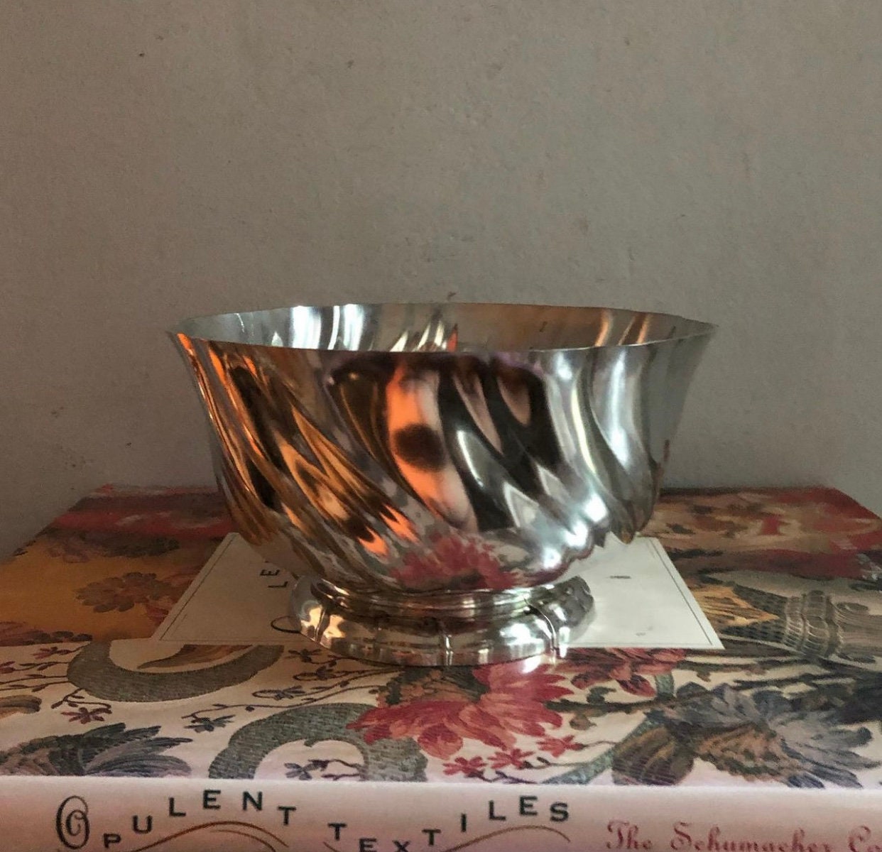 Kirk Stieff X Smithsonian Institution Pewter Swirl Bowl Vintage ...