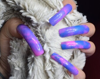 Extra long nails | Etsy