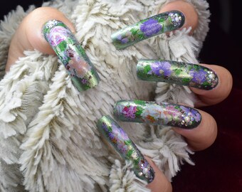 Extra long nails | Etsy