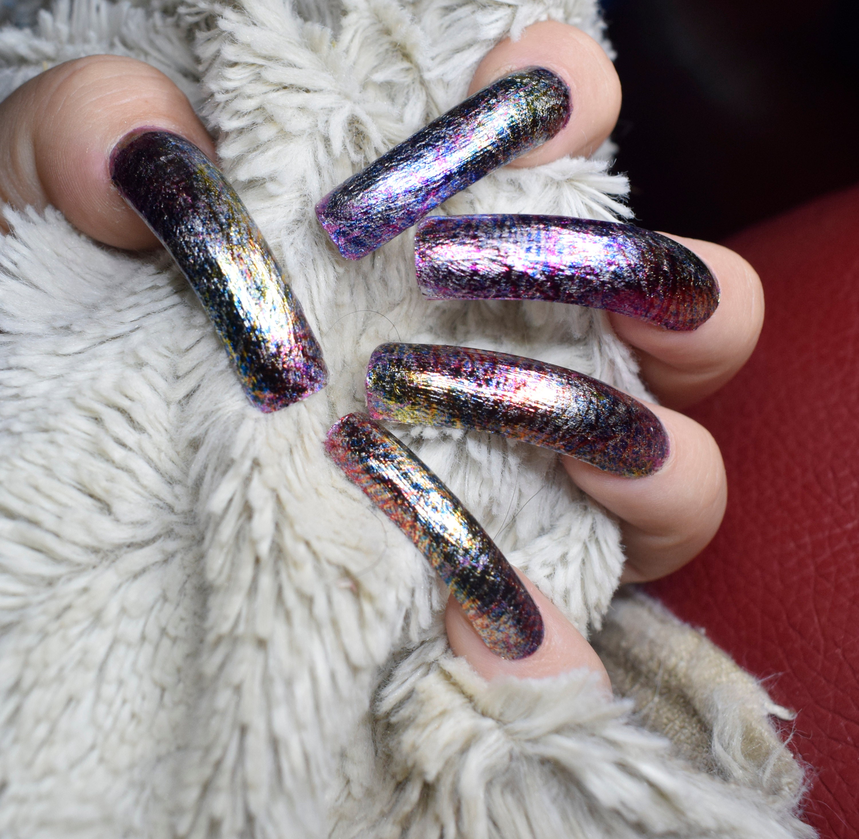 Curved Nails Designs