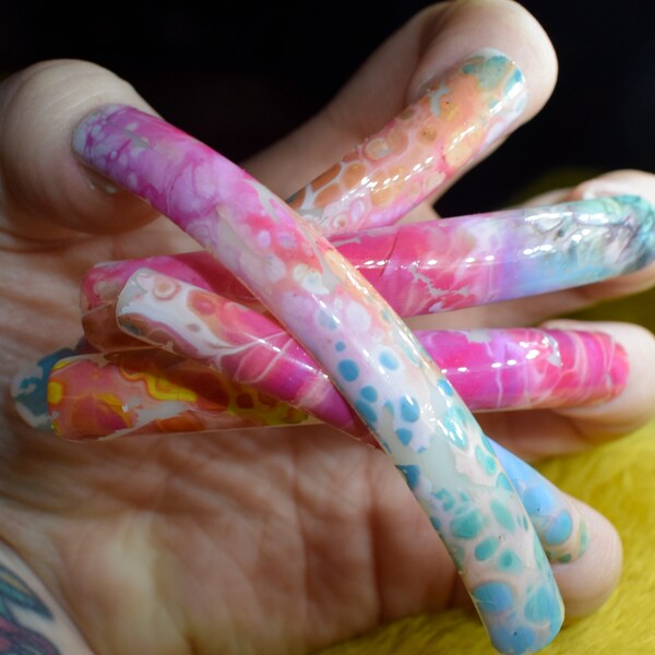 Extra Long Nails - Etsy