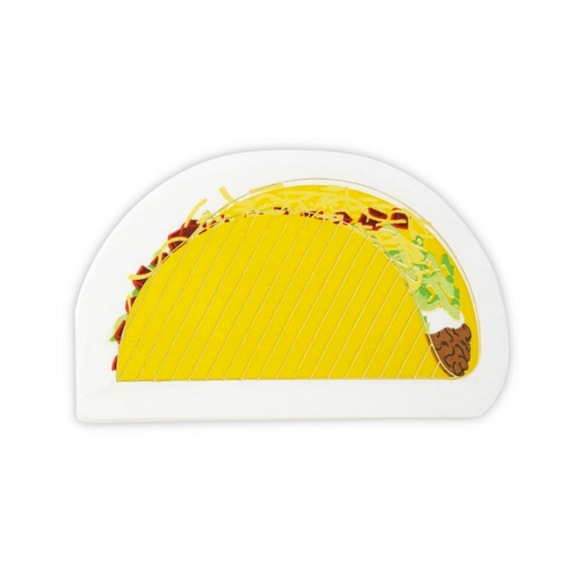 Taco shaped paper party napkin | Birthday party, Cinco de mayo, Taco ...
