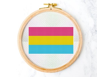 Trans Pride Flag Cross Stitch Pattern LGBTQ Home Décor - Etsy