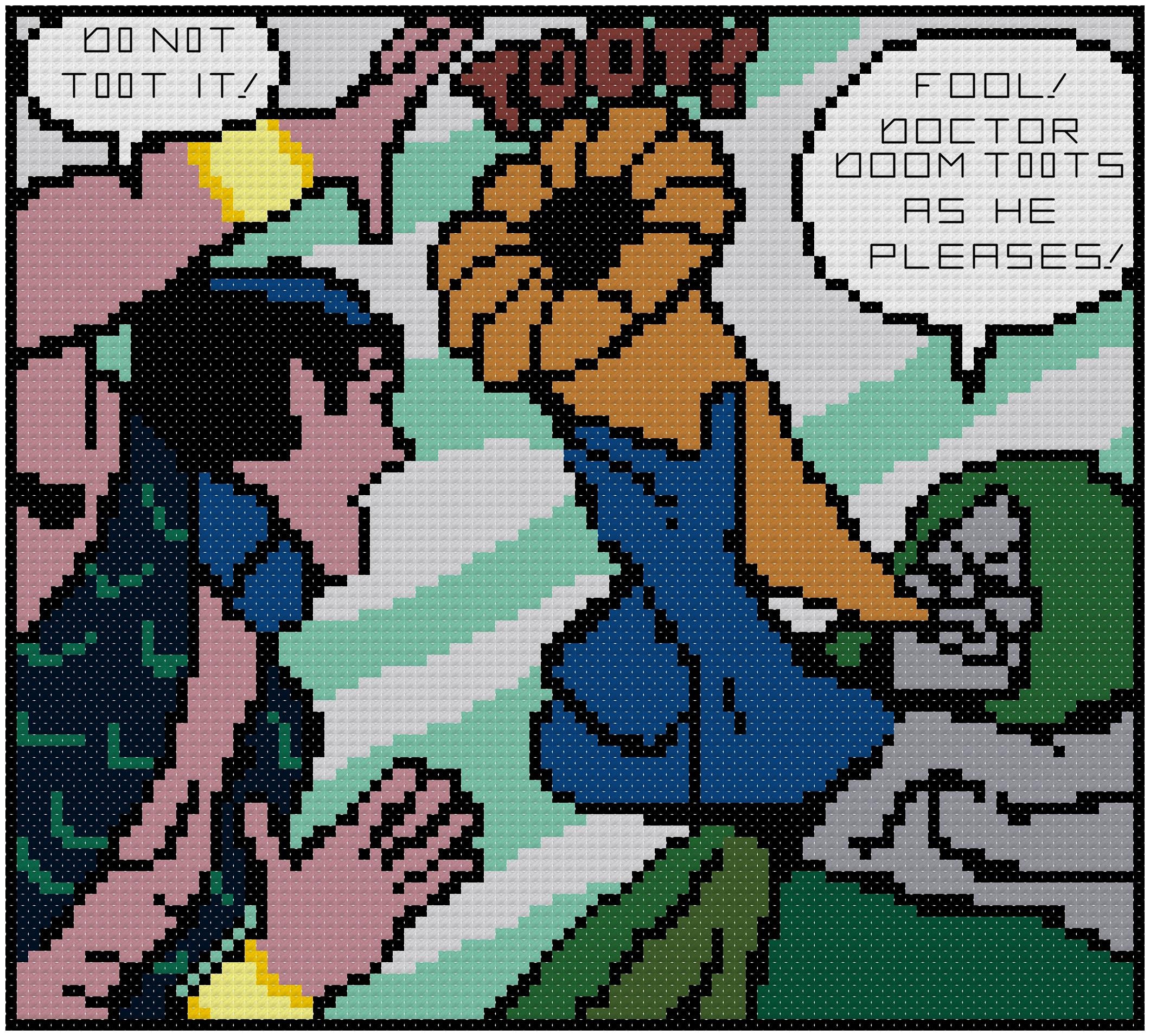Dr Doom Toots as He Pleases, Marvel Comics, Fantastic Four, Comic ...