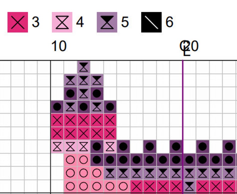 Trans Pride Flag Cross Stitch Pattern, LGBTQ+ Home Décor, Craft ...